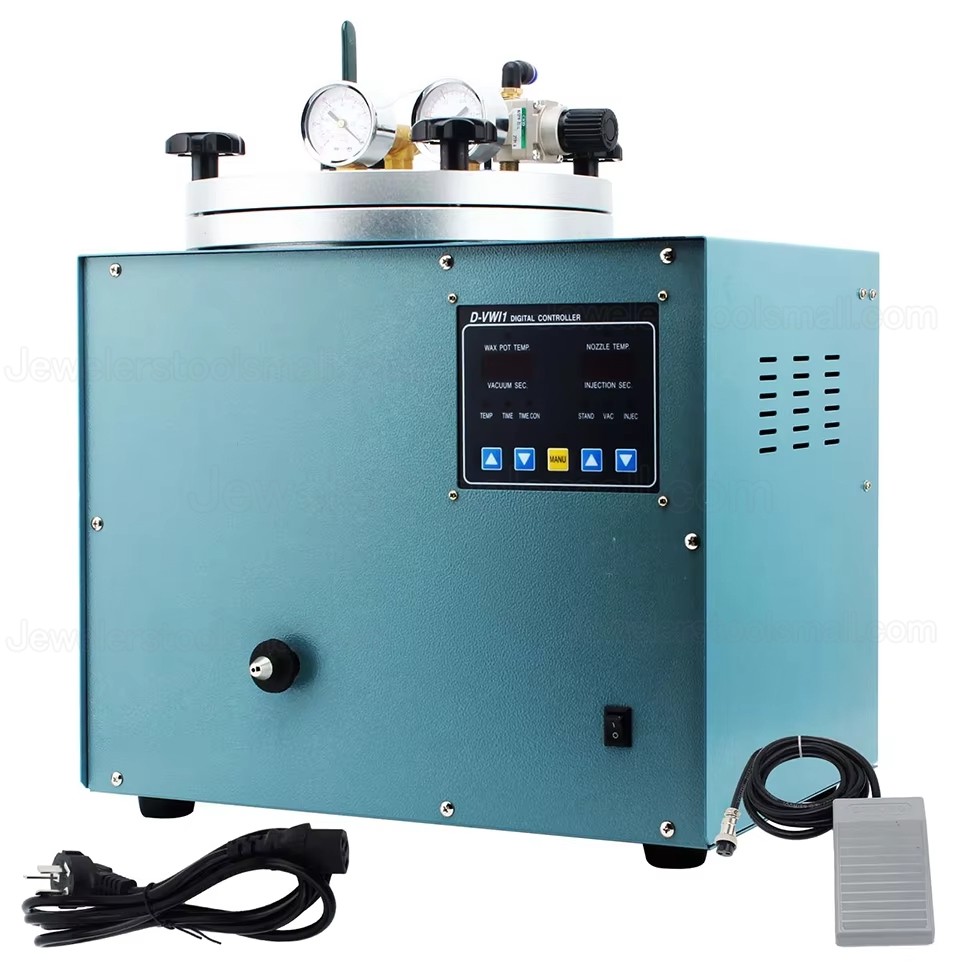 3Kg Automatic Digital Vacuum Casting & Wax Injector Jewelry Casting ...