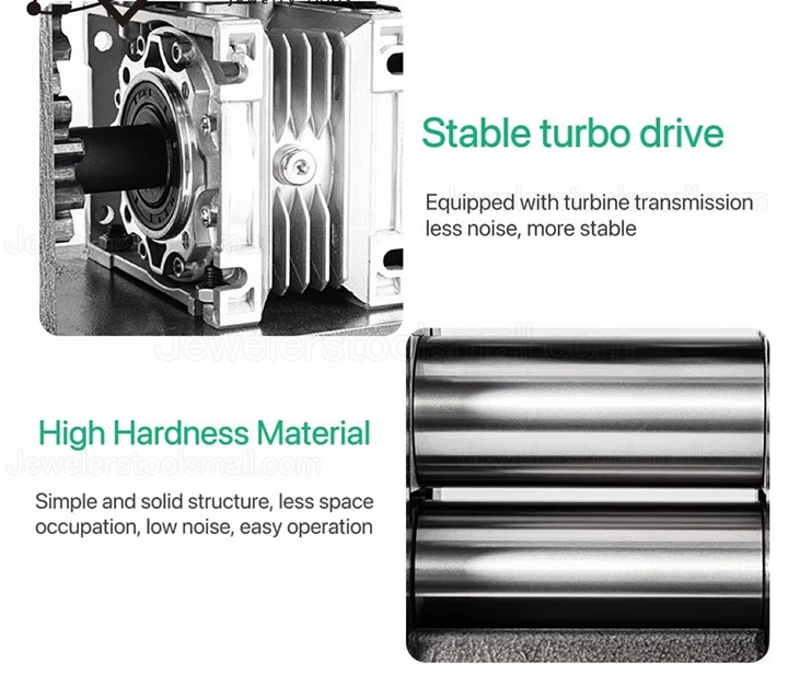 160mm 750W Electric Jewelry Rolling Mill Machine Gold Silver Wire ...