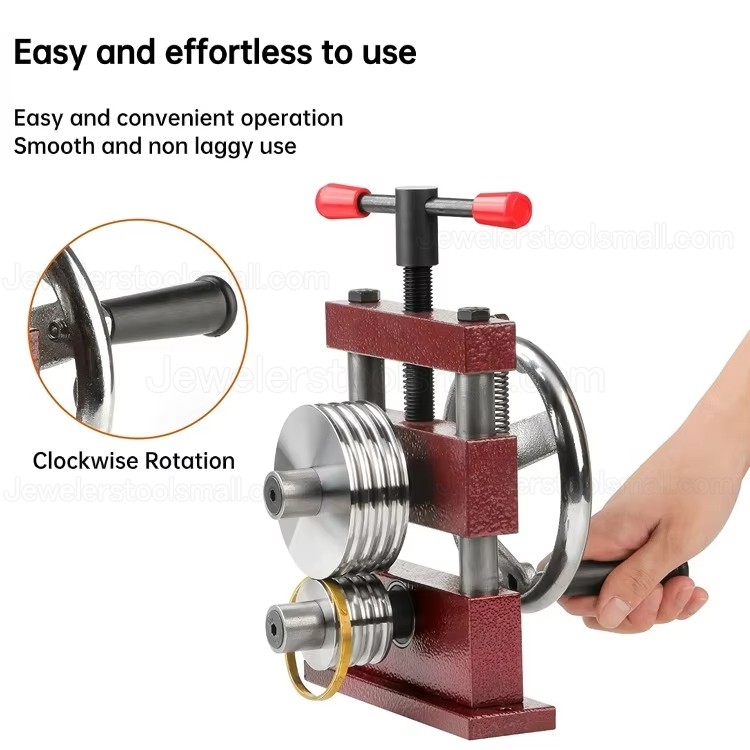 Manual Bracelet Shaping Bending Machine with 14 Roller Jewelry Bender ...